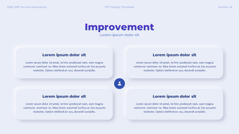 Neumorphism Design Simple Google Slides