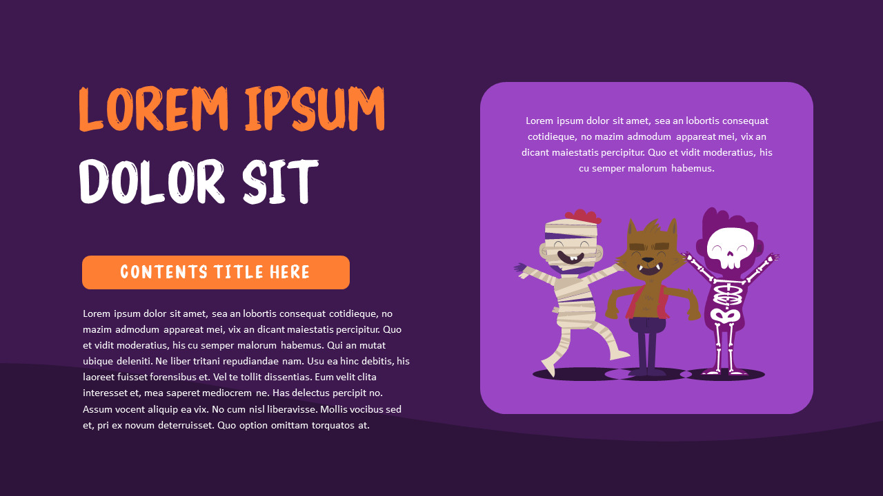 Halloween Day Presentation Deck