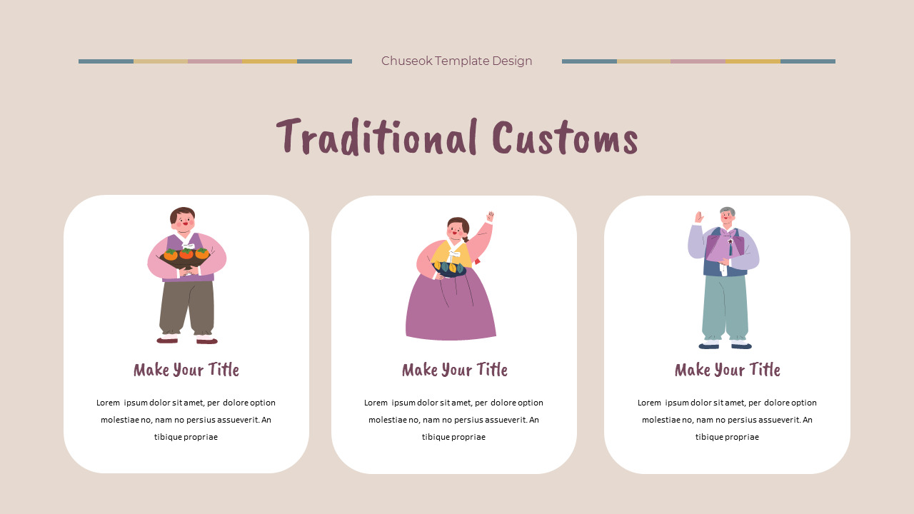 feliz chuseok Plantillas de PowerPoint