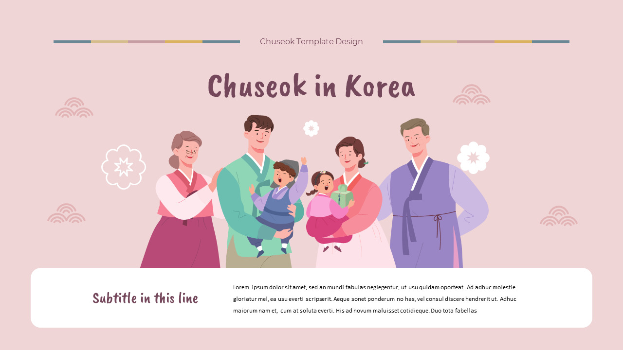 feliz chuseok Plantillas de PowerPoint
