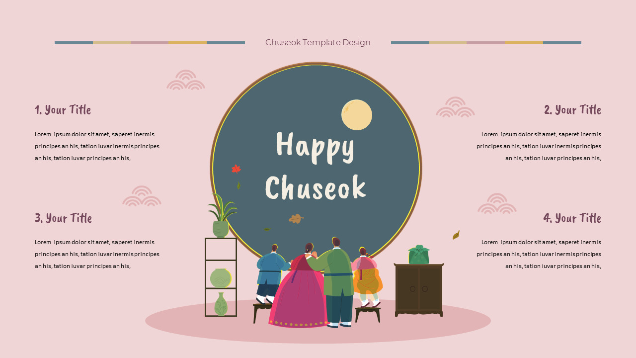 feliz chuseok Plantillas de PowerPoint