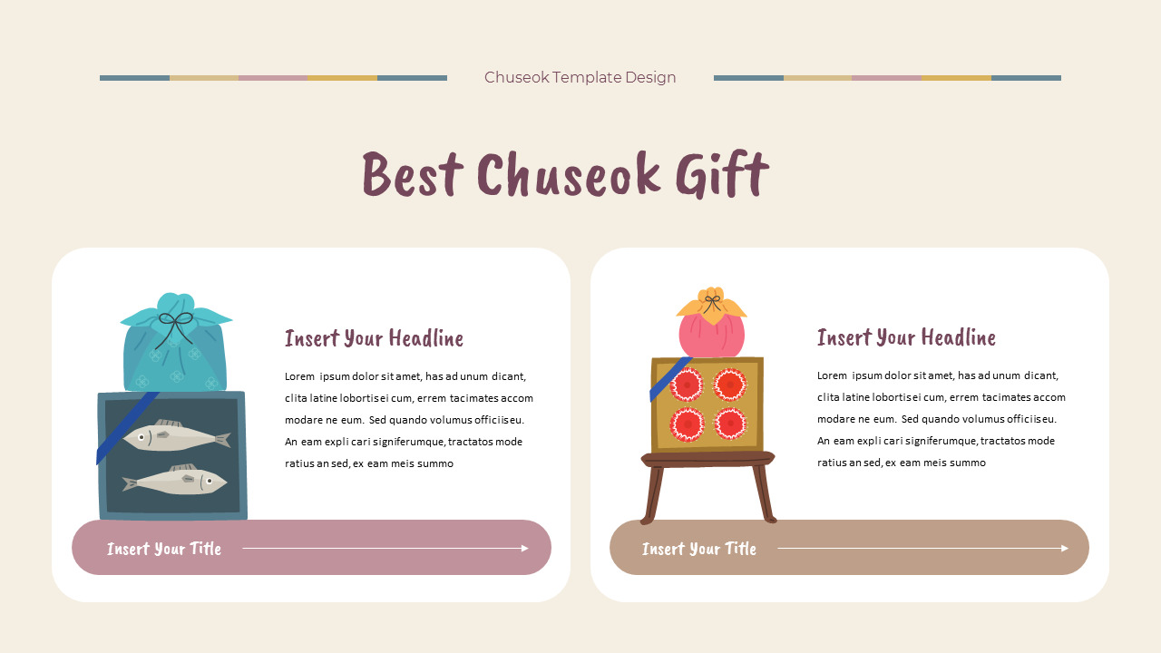 feliz chuseok Plantillas de PowerPoint