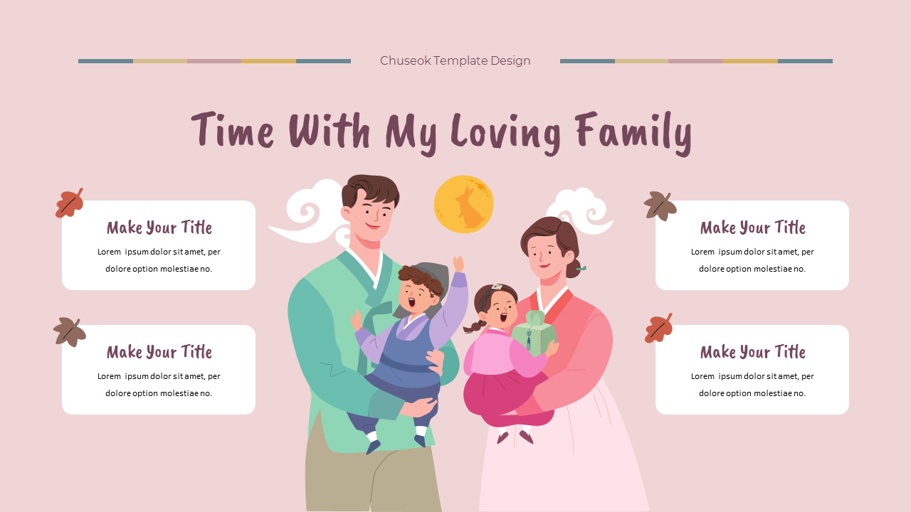 feliz chuseok Plantillas de PowerPoint