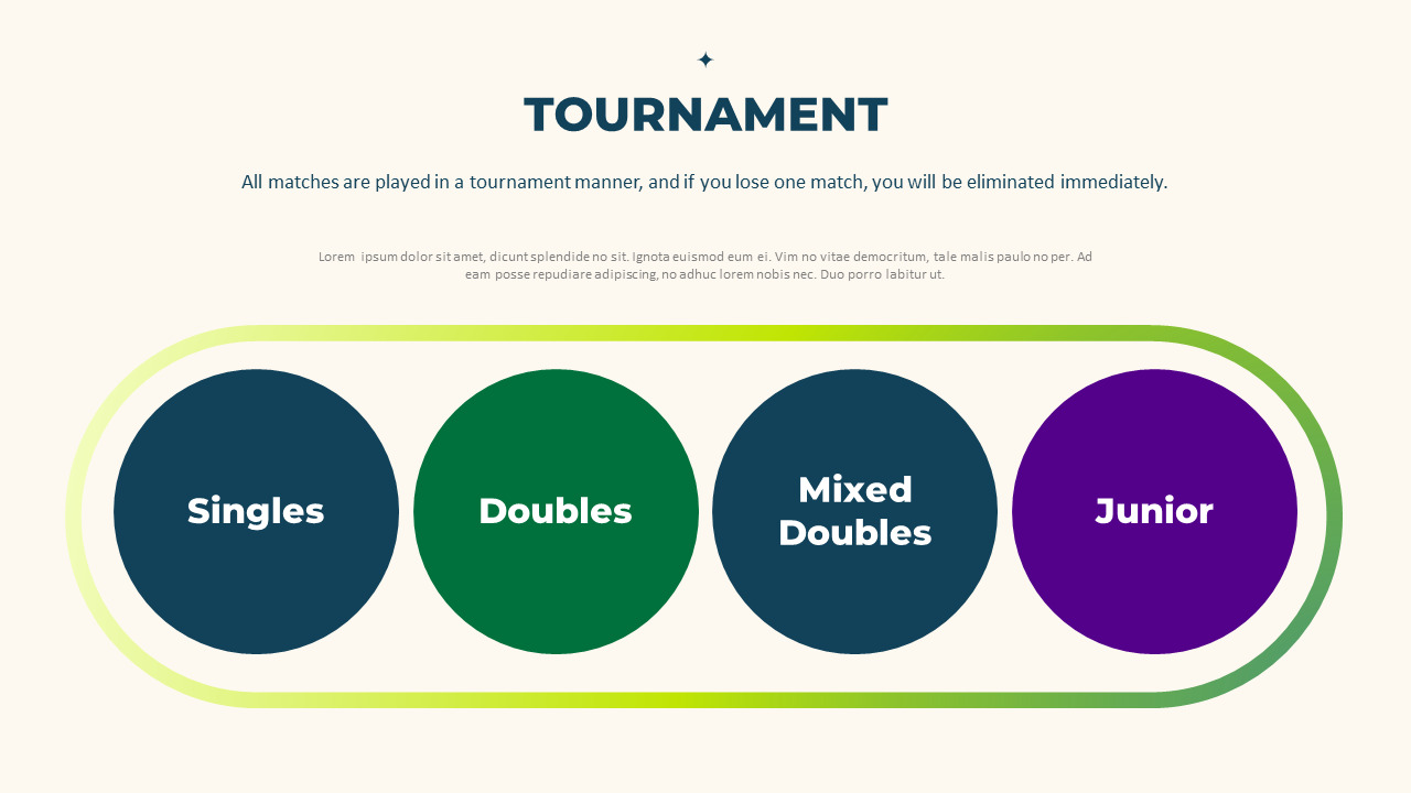 The Championships Wimbledon Tennis Google PPT Templates