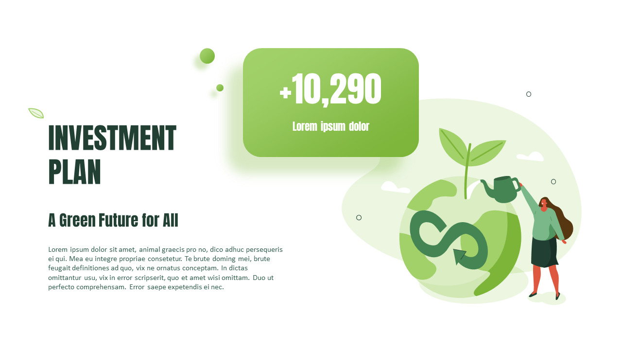 ESG Business Pitch Deck Animated Slides in PowerPoint