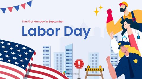Labor Day powerpoint presentation themes