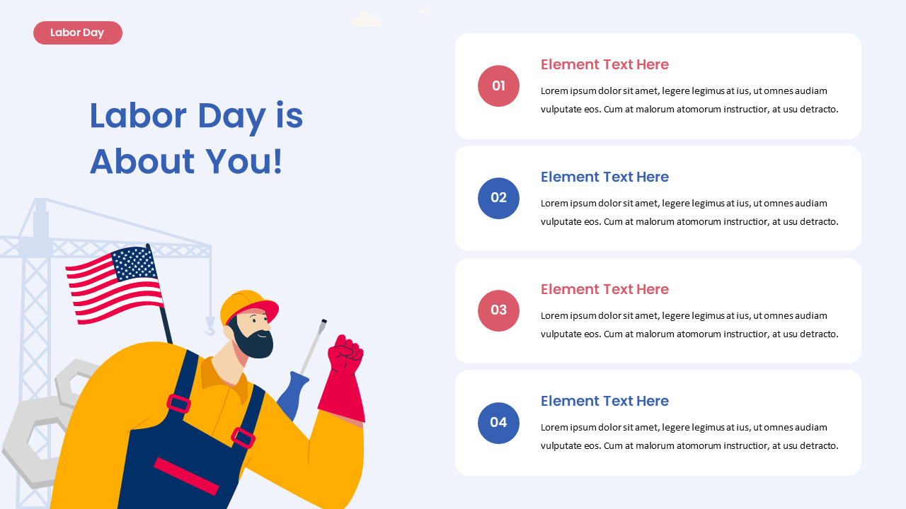 Labor Day powerpoint presentation themes