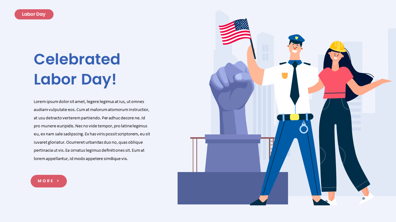 Labor Day powerpoint presentation themes