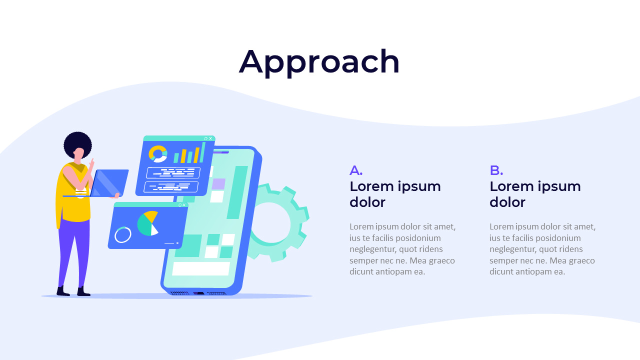 Mobile App Development Pitch Deck powerpoint animation template