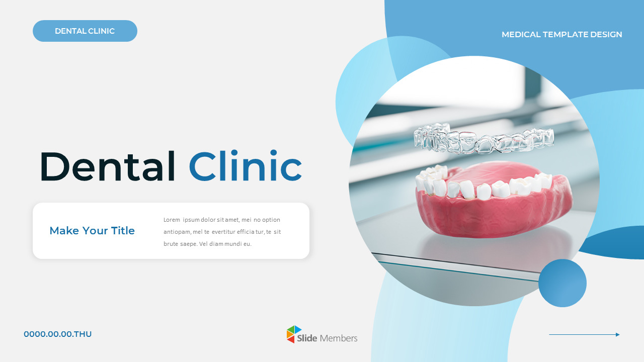 Dental Clinic Easy Google Slides Template