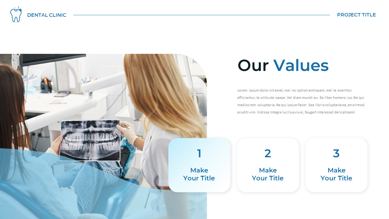 Dental Clinic Easy Google Slides Template