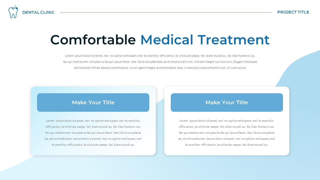 Dental Clinic Easy Google Slides Template