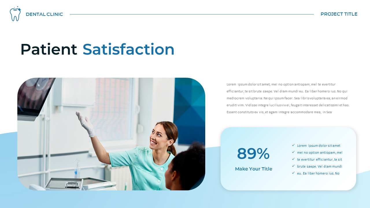 Dental Clinic Easy Google Slides Template