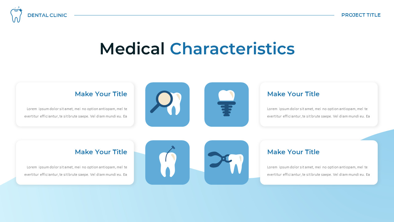 Dental Clinic Easy Google Slides Template