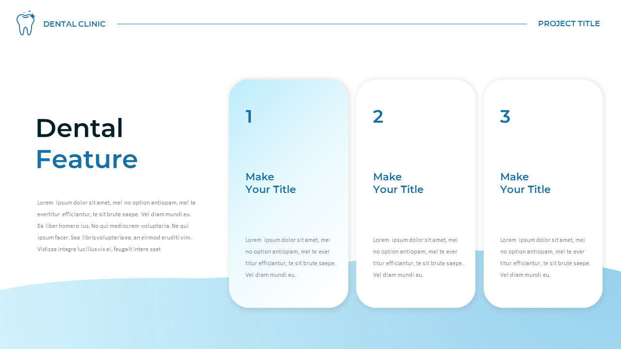 Dental Clinic Easy Google Slides Template