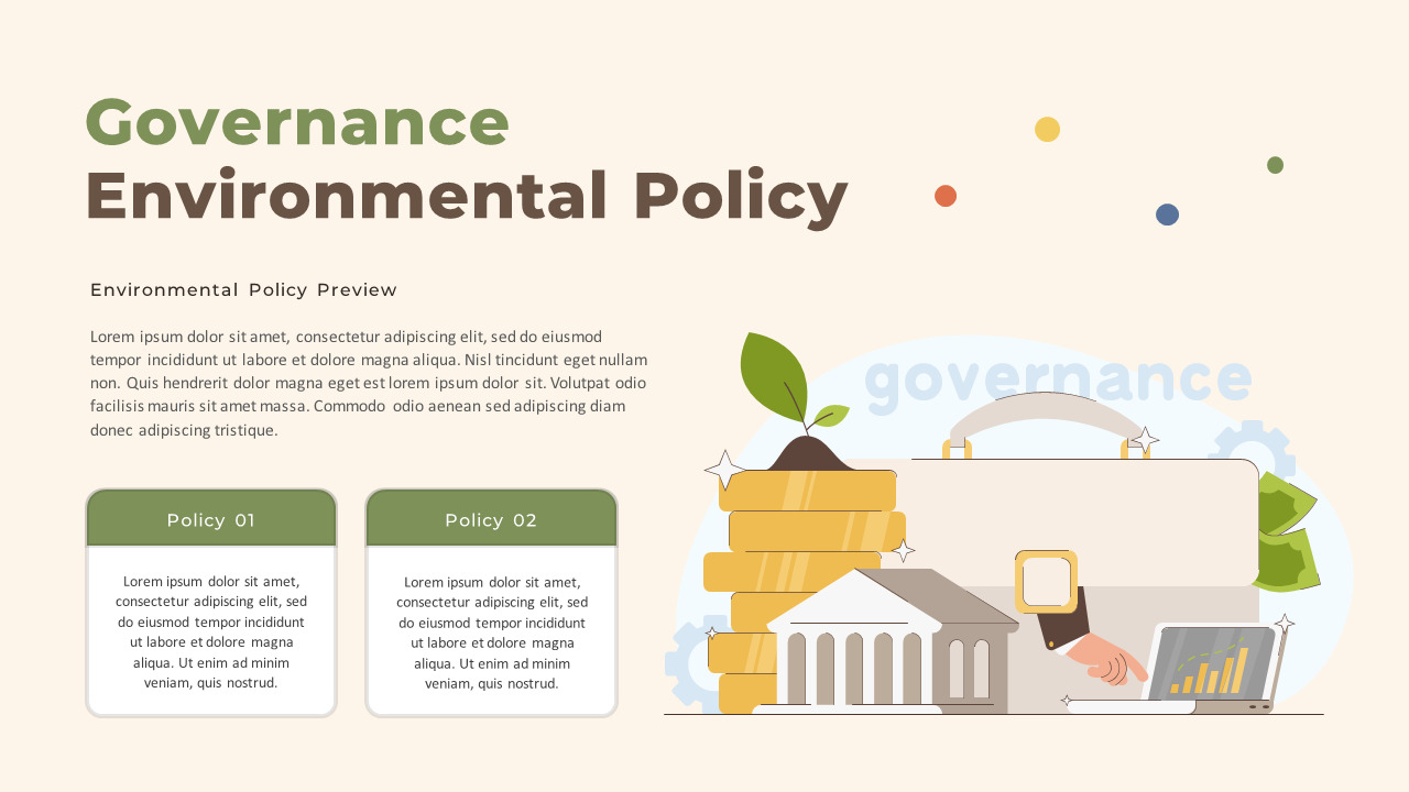 ESG Environmental Social Governance Interactive Google Slides