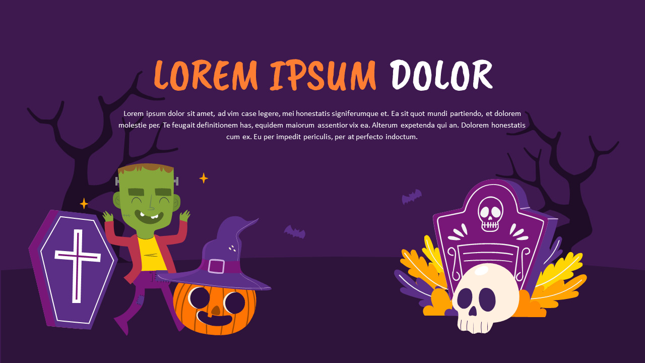 Halloween Day Easy Slides Design