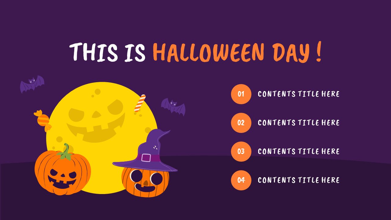 Halloween Day Easy Slides Design