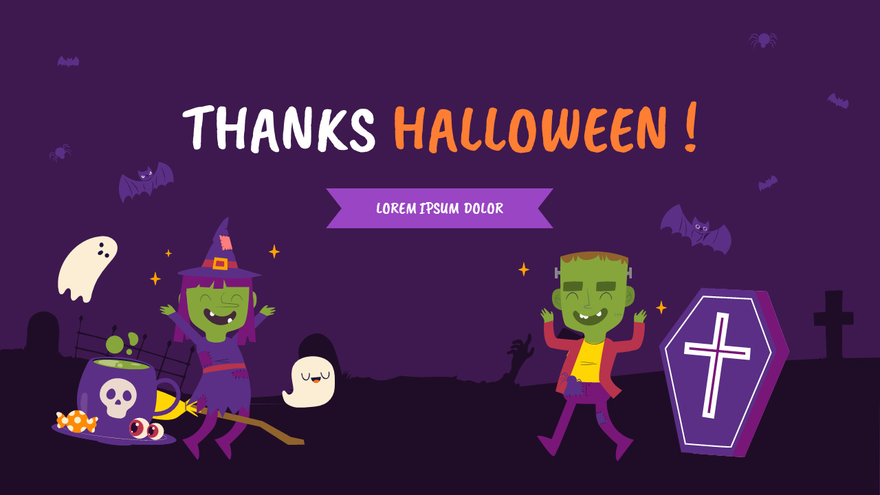 Halloween Day Easy Slides Design