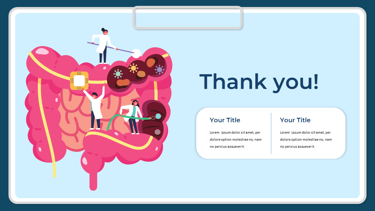 Organs In The Body powerpoint template