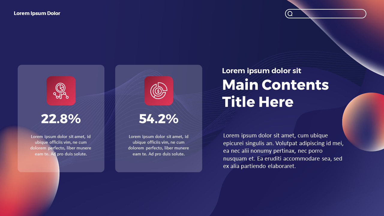 Business Report Background PowerPoint