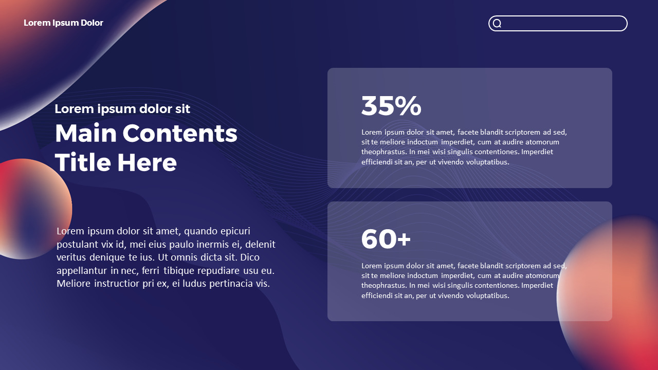 Business Report Background PowerPoint