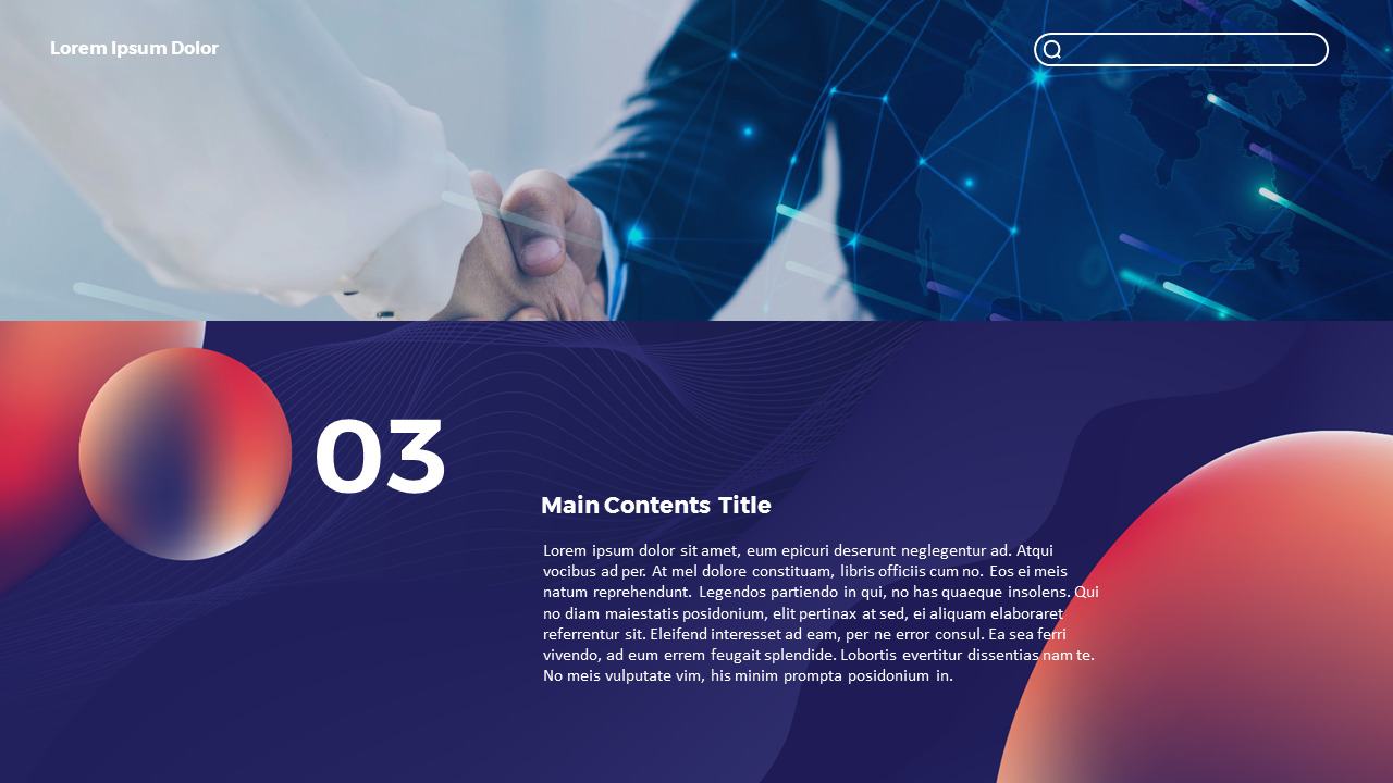 Business Report Background PowerPoint