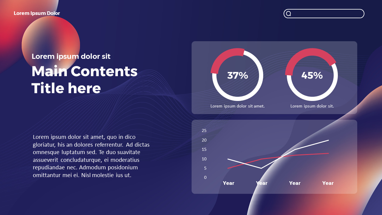 Business Report Background PowerPoint