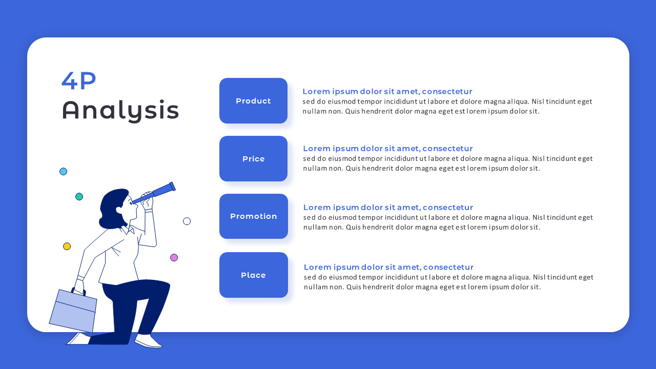 Business Strategy Plan slide template