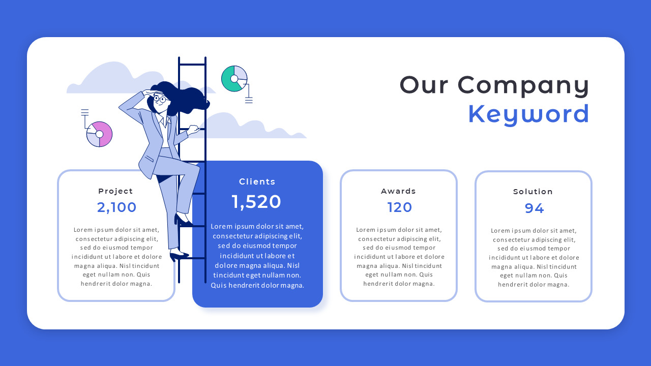 Business Strategy Plan slide template