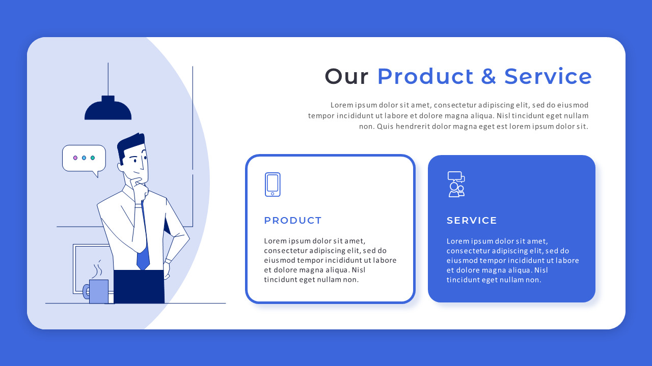 Business Strategy Plan slide template