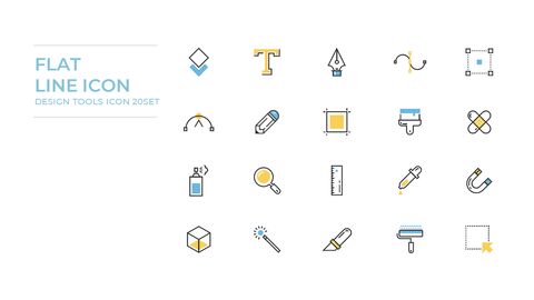 Design Tools Vector Icons