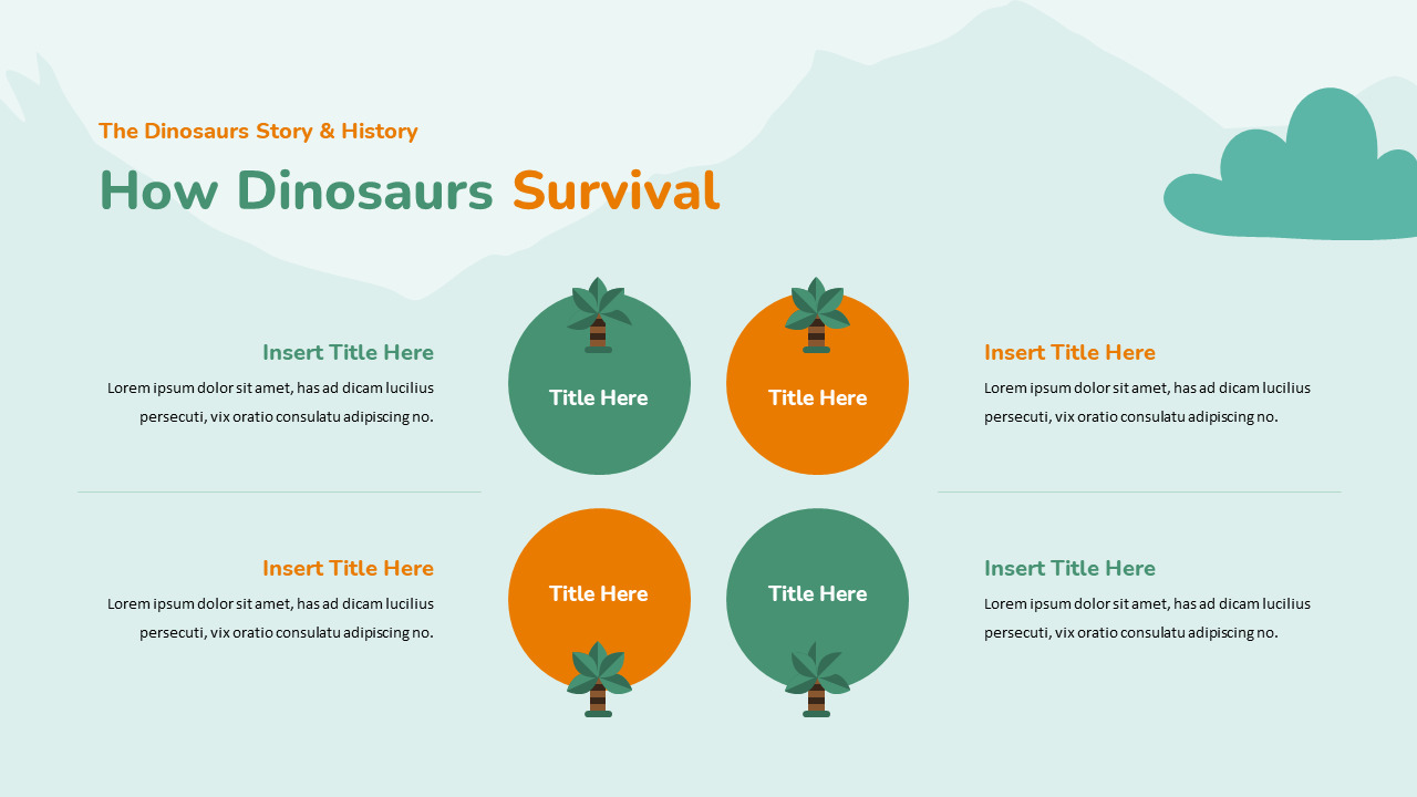 Dinosaurs Background PowerPoint