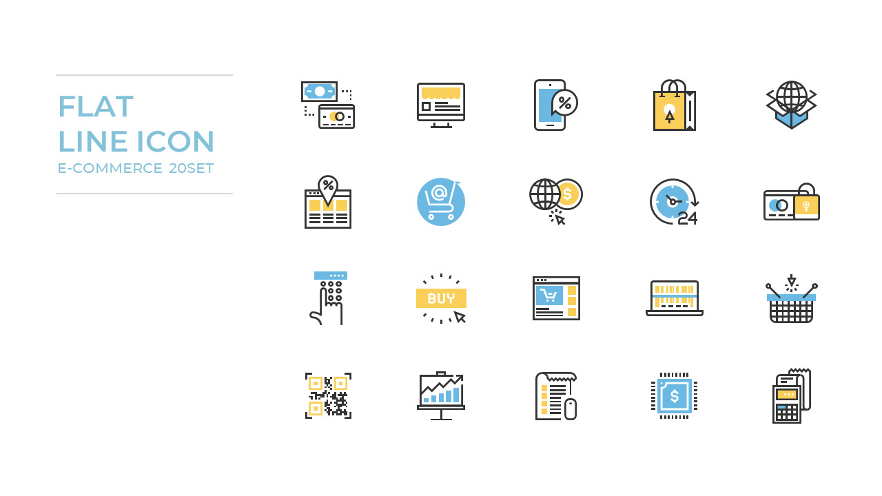 E-Commerce Icons Set