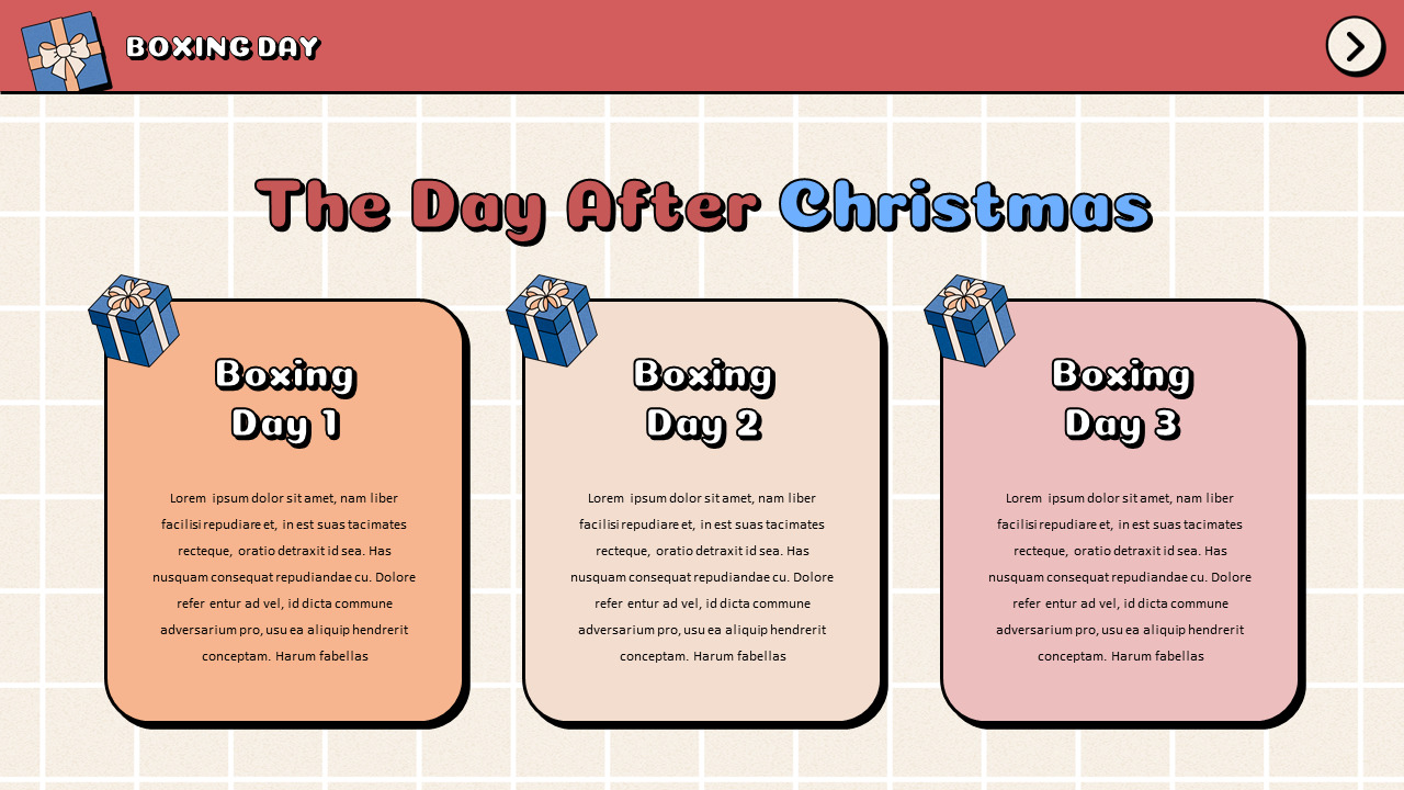 Boxing Day Google PowerPoint Slides