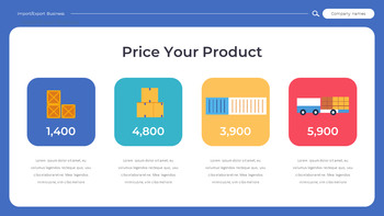 Import and Export Business presentation slides ppt