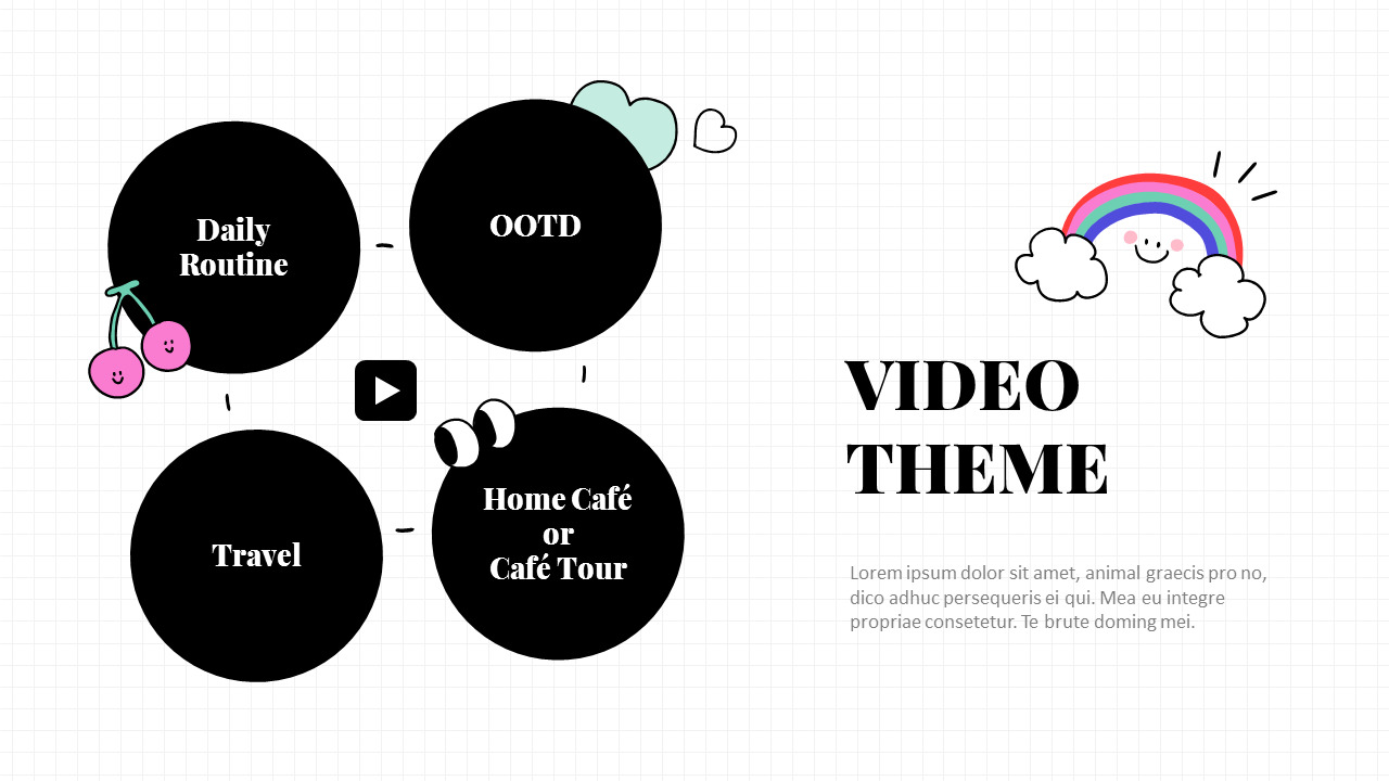 Vlog Concept Business Presentation Templates