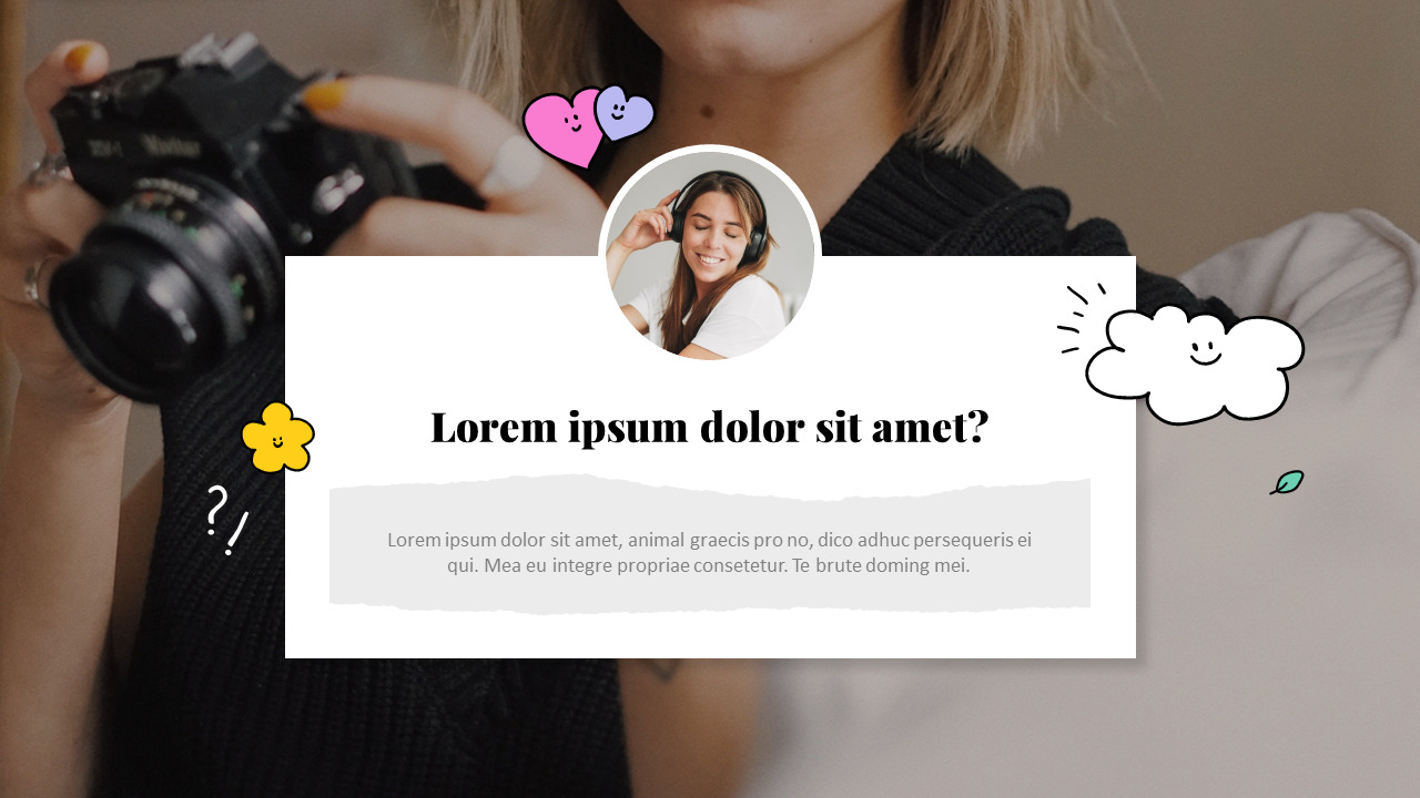 Vlog Concept Business Presentation Templates