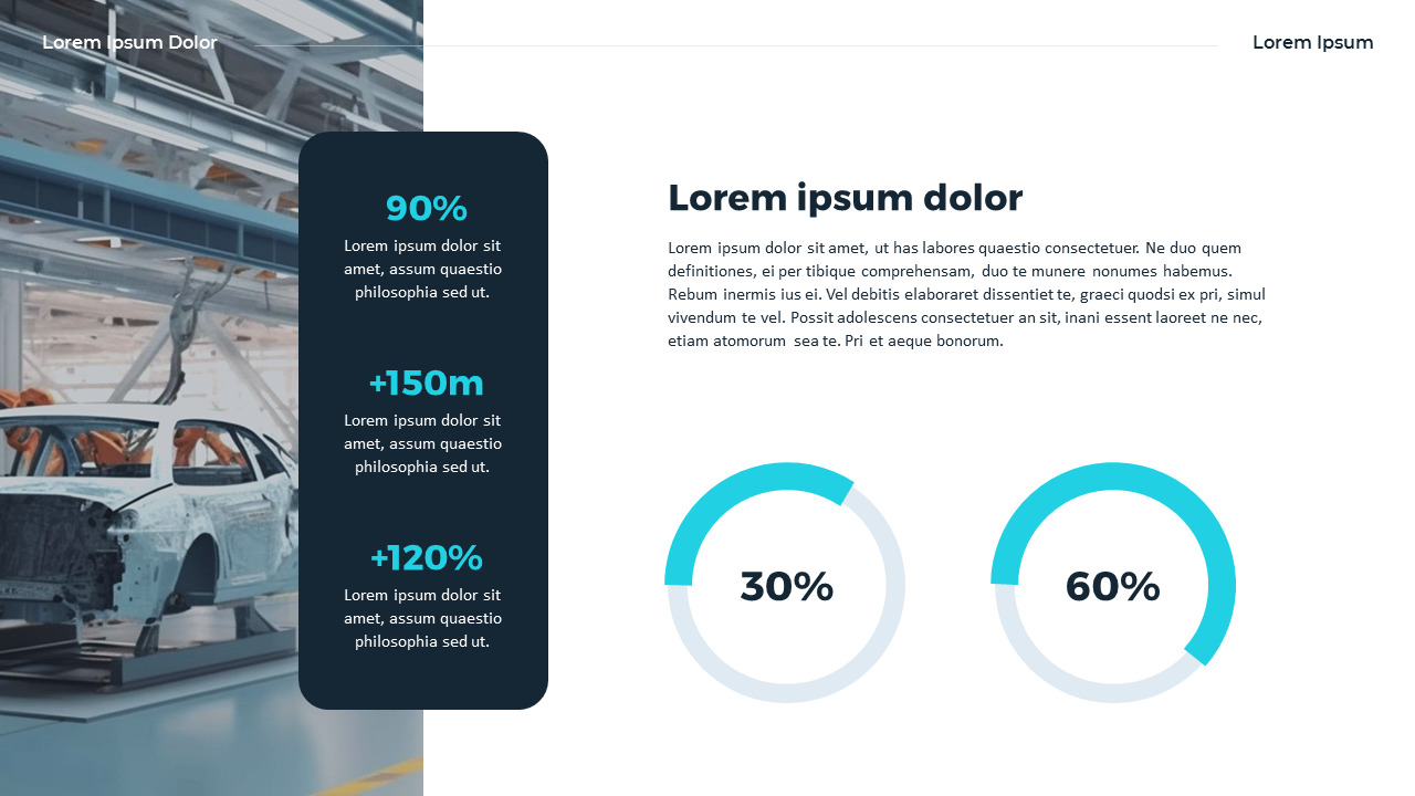 Automobile manufacturing Industry Tech Pitch Deck
