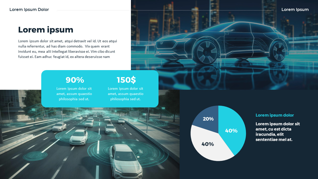 Automobile manufacturing Industry Tech Pitch Deck