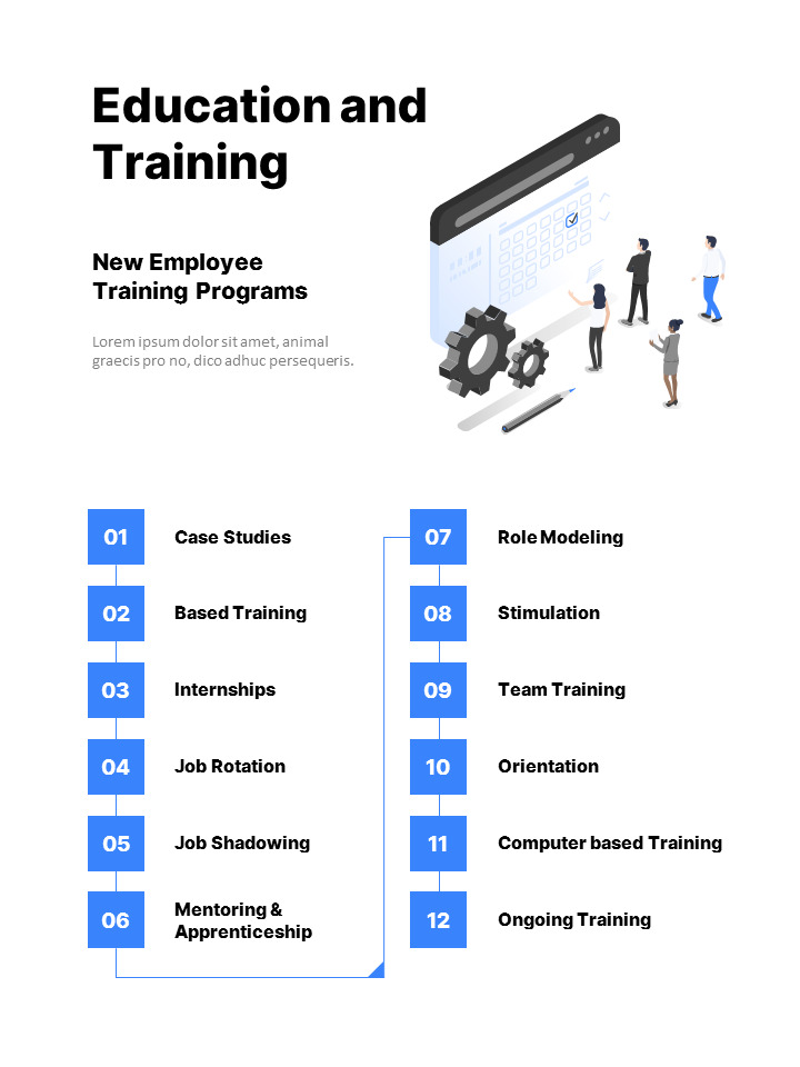 Company Operations Manual Easy Slides Design