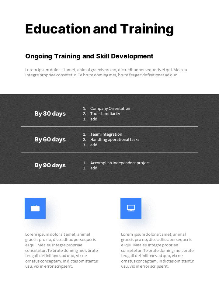 Company Operations Manual Easy Slides Design