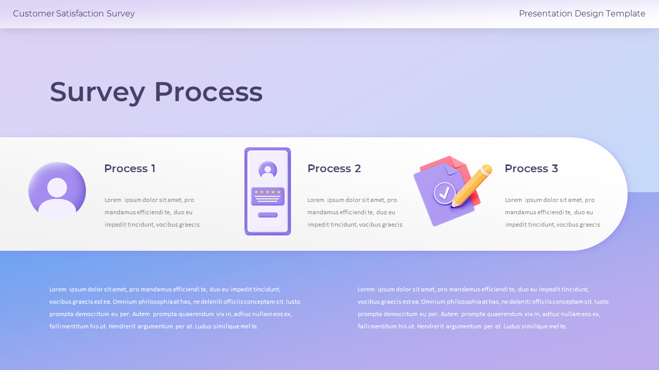 Customer Satisfaction Survey history powerpoint template