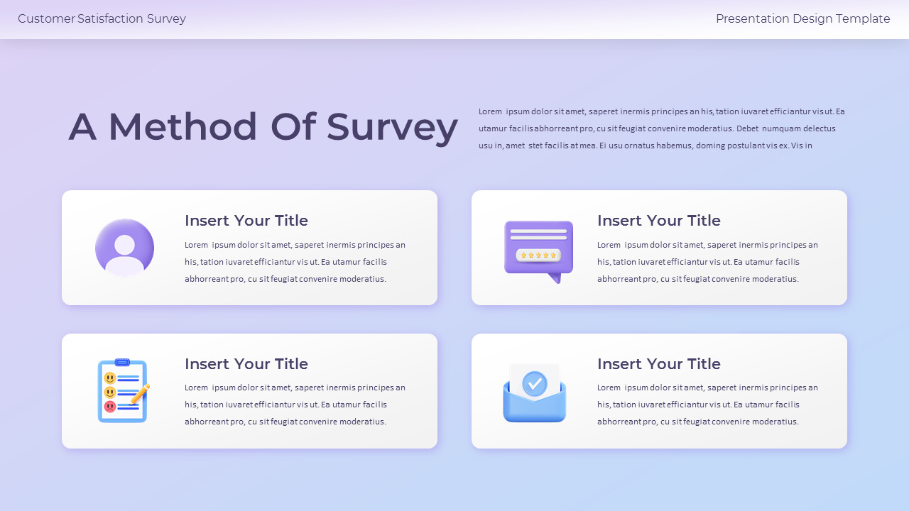 Customer Satisfaction Survey history powerpoint template