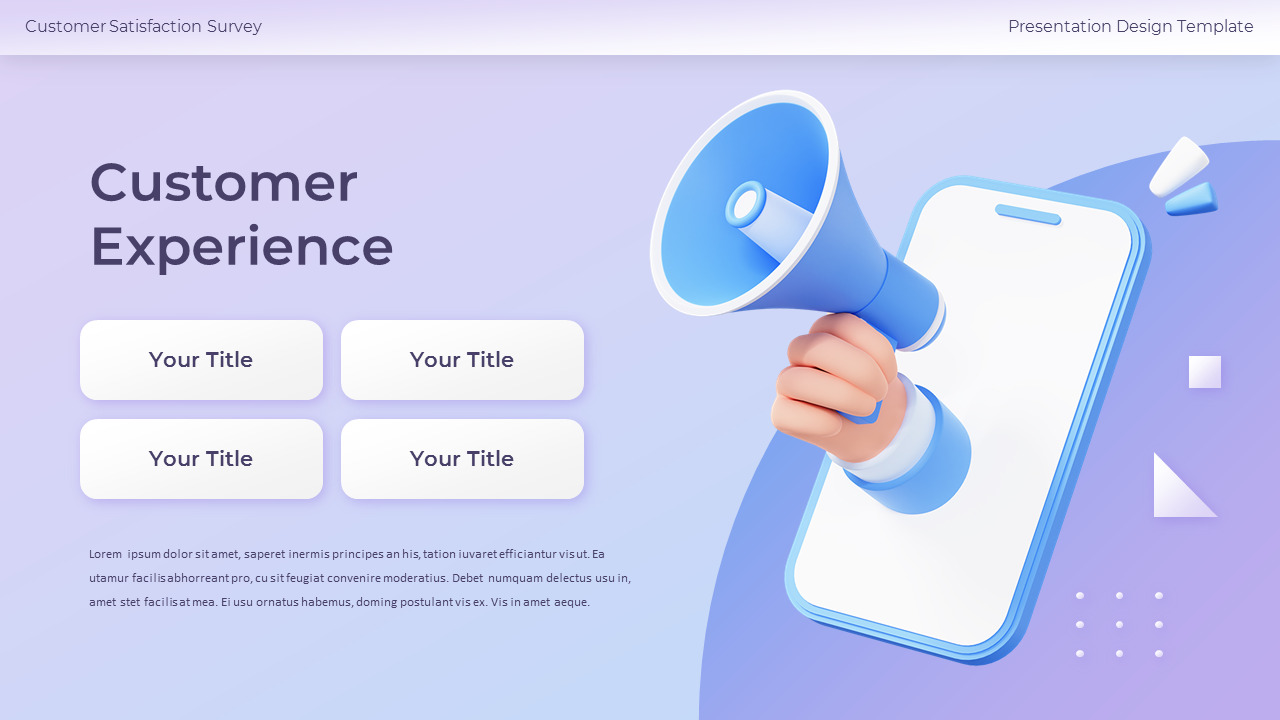 Customer Satisfaction Survey history powerpoint template