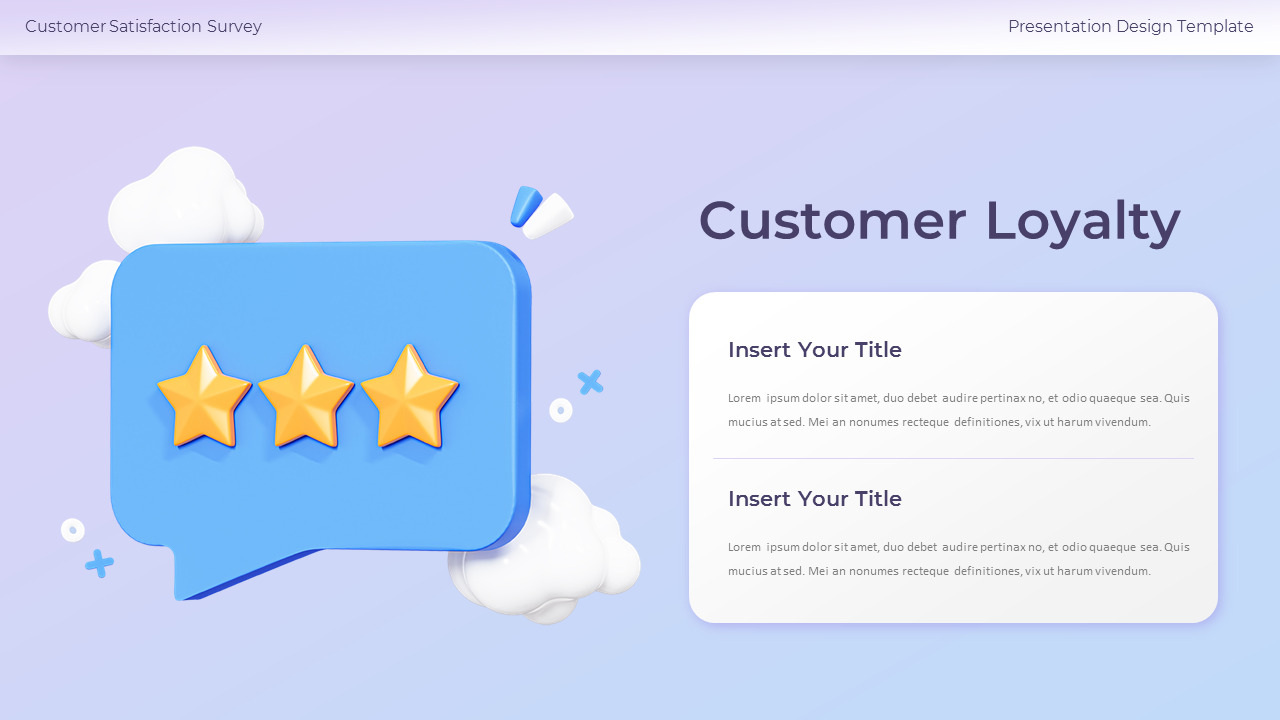 Customer Satisfaction Survey history powerpoint template