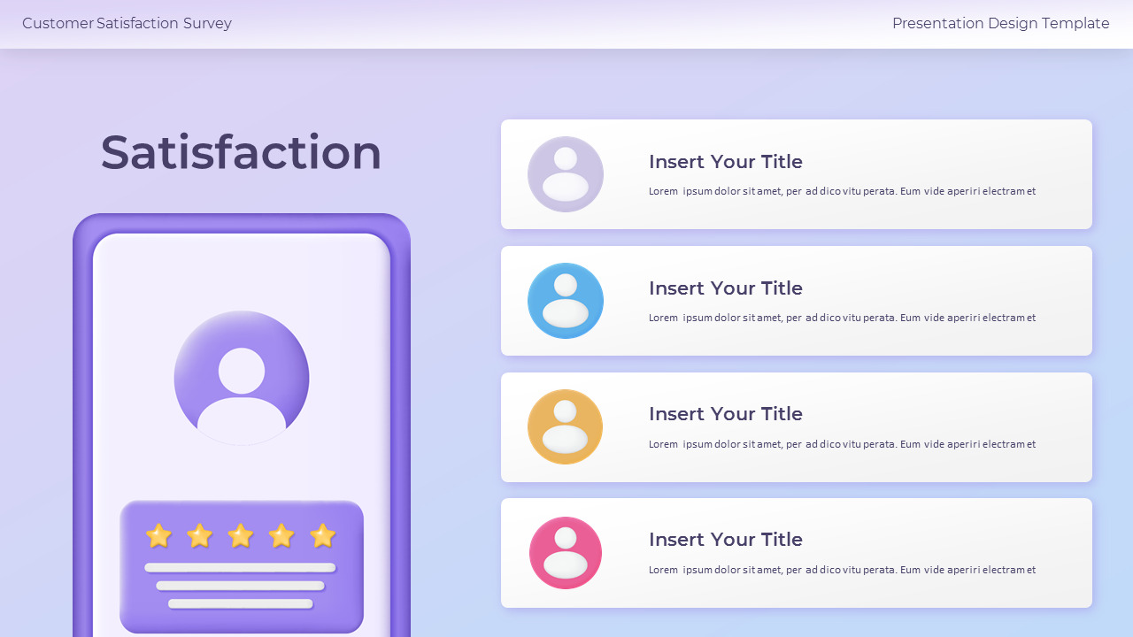 Customer Satisfaction Survey history powerpoint template