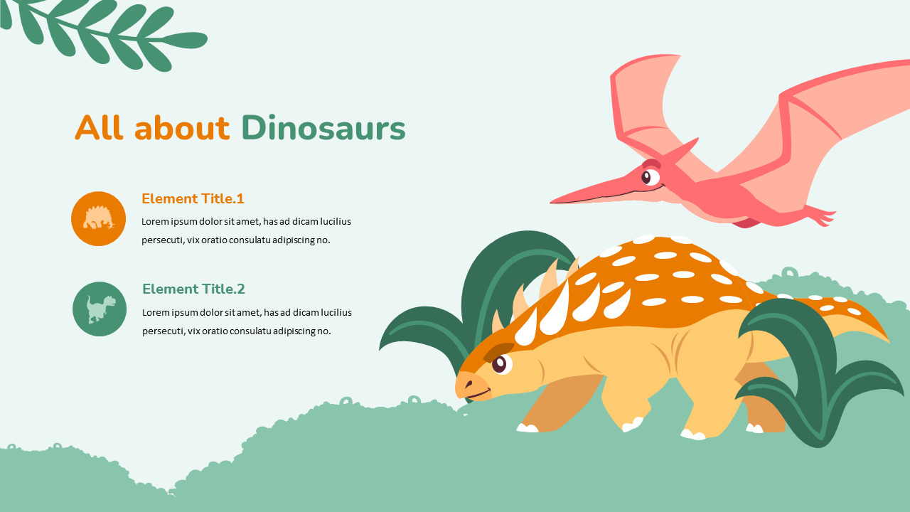 Dinosaurs Google PowerPoint Presentation