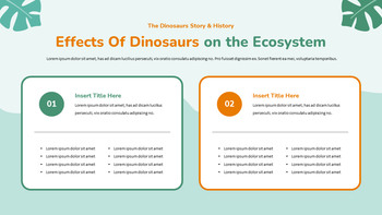 Dinosaurs Google PowerPoint Presentation