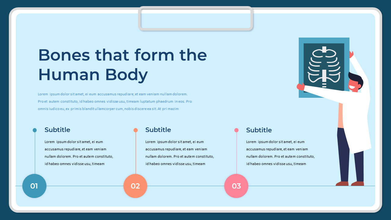Organs In The Body Simple Google Slides Templates